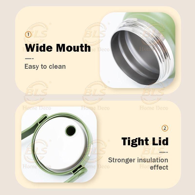 4.6L Stainless Steel Vacuum Flask Super Large Insulated Water Bottle ...