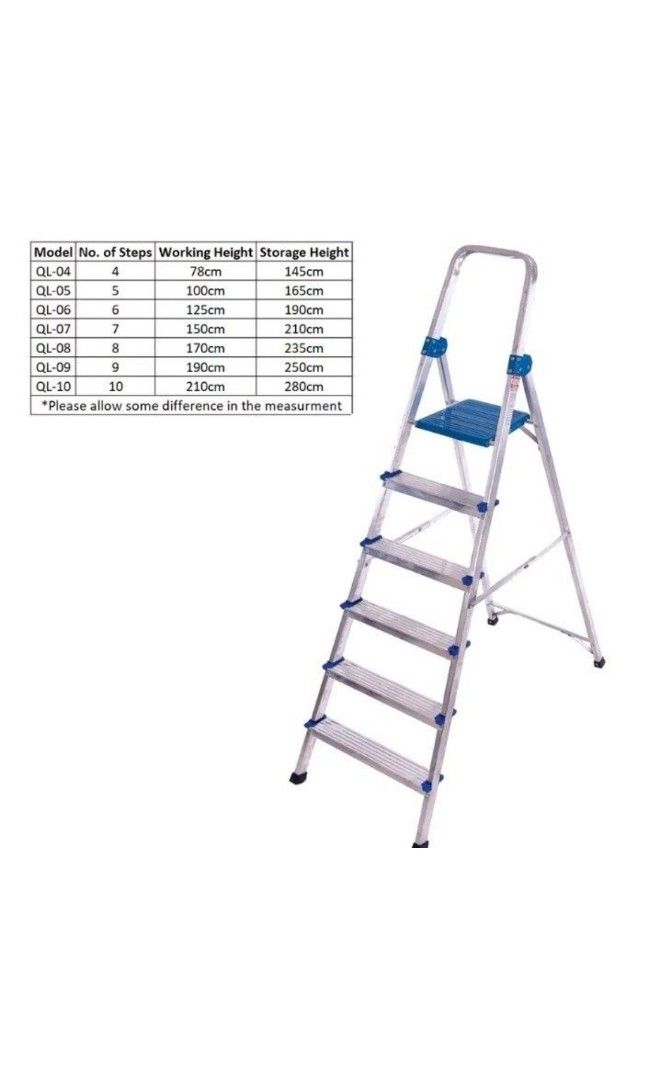 4/7Steps ladders $69/99, Furniture & Home Living, Home Improvement ...