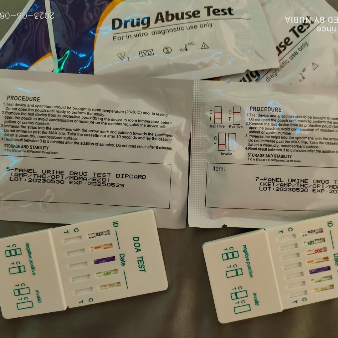 7 panel urine test kit, affordable, safe & reliable, Beauty & Personal ...