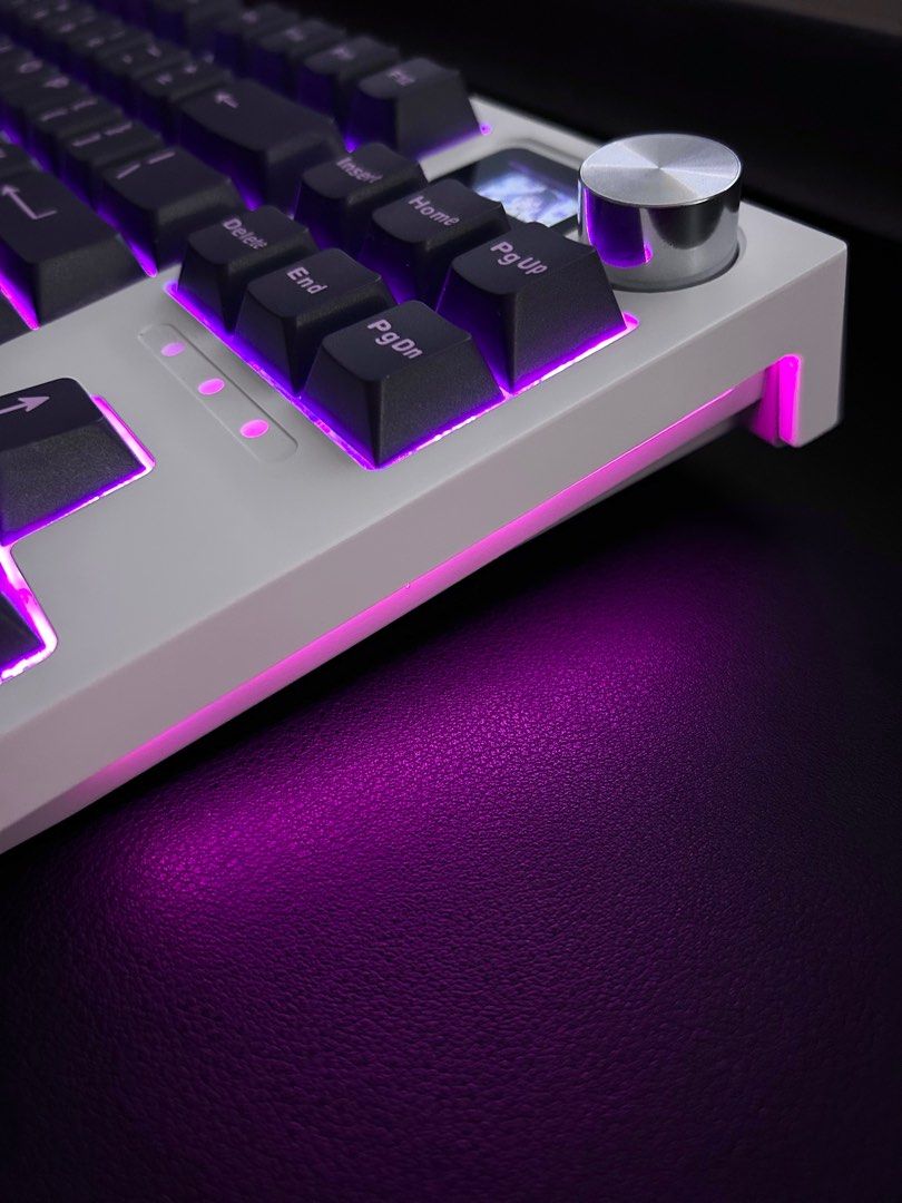 80% 87% TKL Custom Mechanical Keyboard (Amethyst Purple Keycaps ...