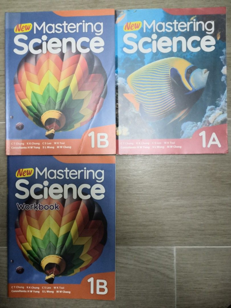 教科書 中一 F.1 舊書有寫過字 Oxford New Mastering Science 1A 1B Oxford New ...