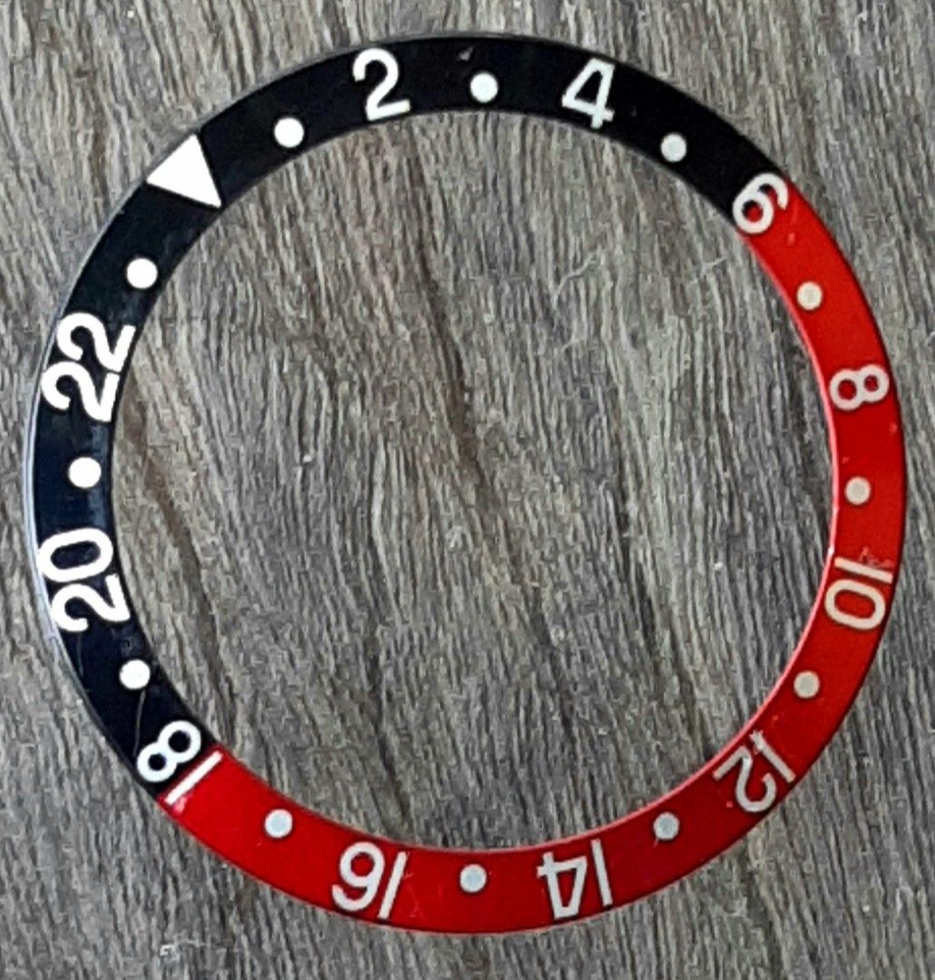 " FREE ORIGINAL COKE / BLACK INSERTS " ROLEX 16710 PEPSI GMT MASTER II ...