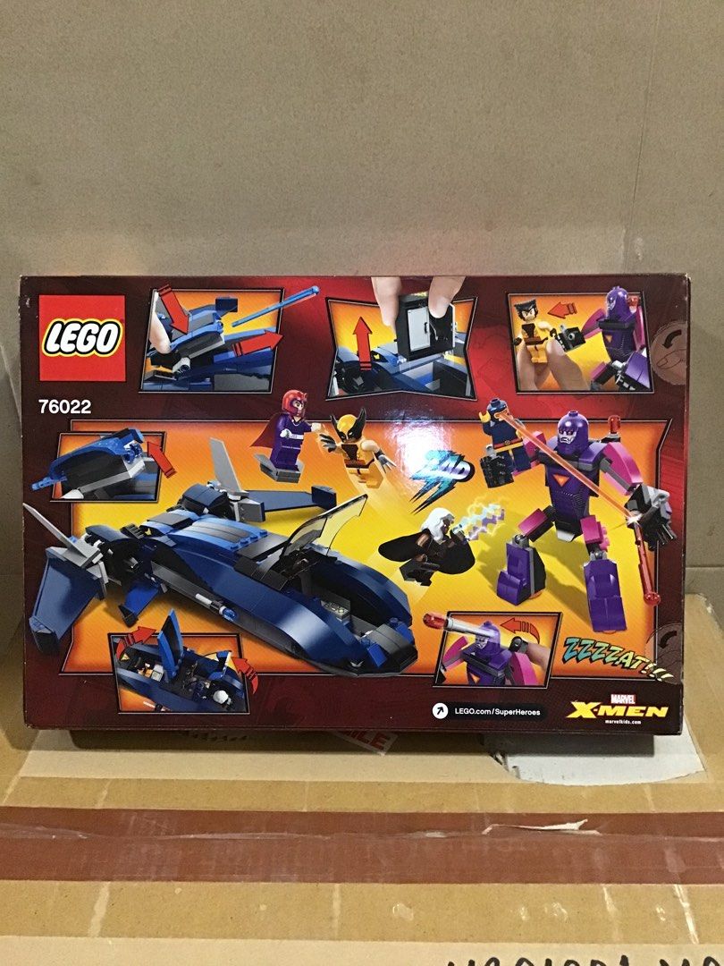 全新未開 Lego 76022 X-Men vs The Sentinel Marvel Super Heroes X MEN, 興趣及遊戲 ...