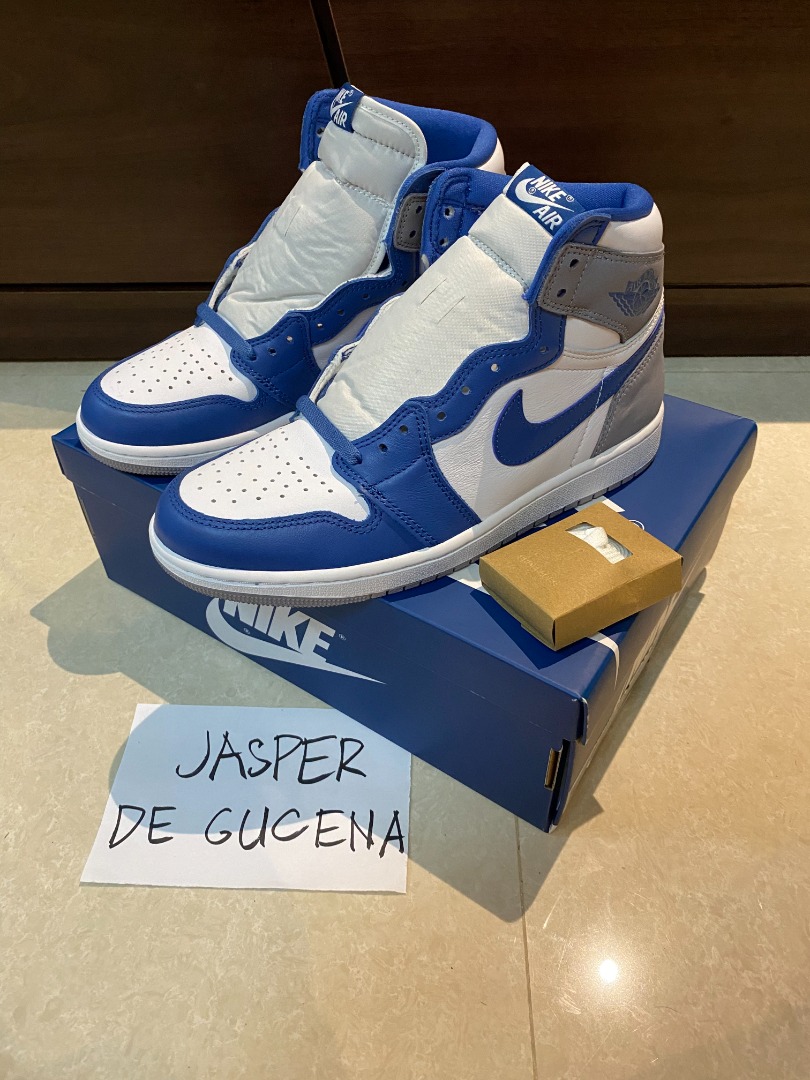 Air Jordan 1 Retro High OG 'True Blue' on Carousell