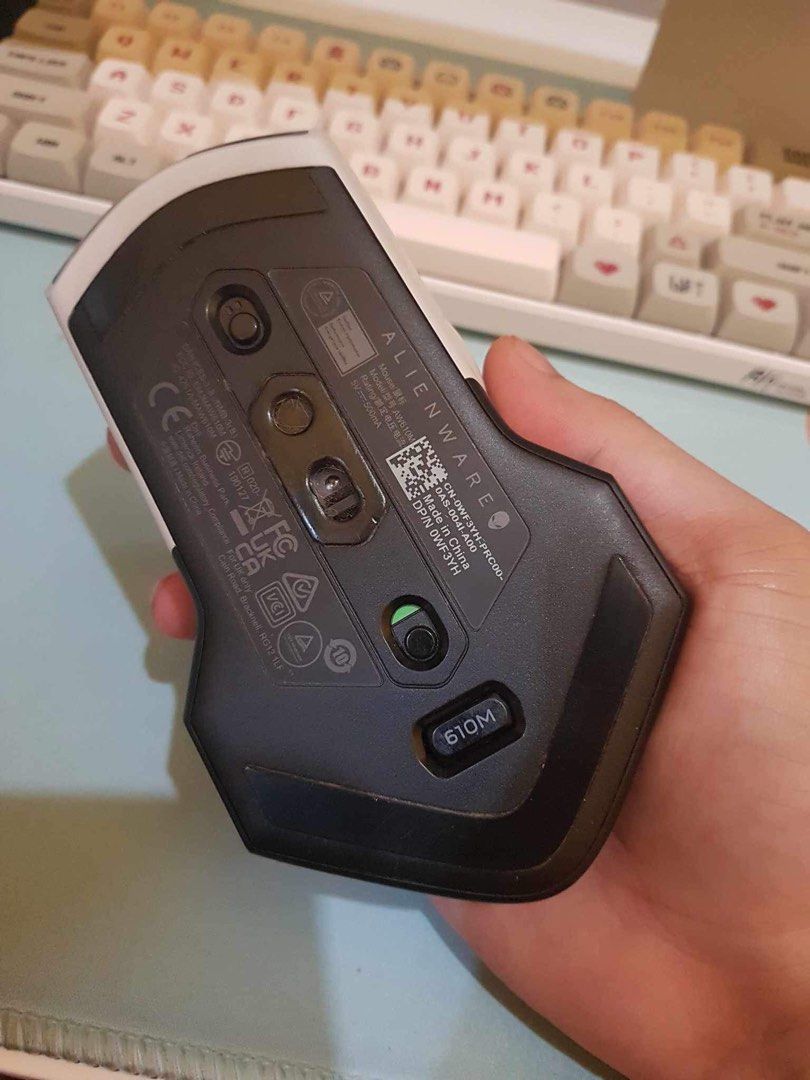 ALIENWARE MOUSE 610M wireless/wired with cable on Carousell
