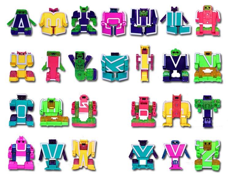 Alphabet/ABC Transformer Toy, Hobbies & Toys, Toys & Games on Carousell