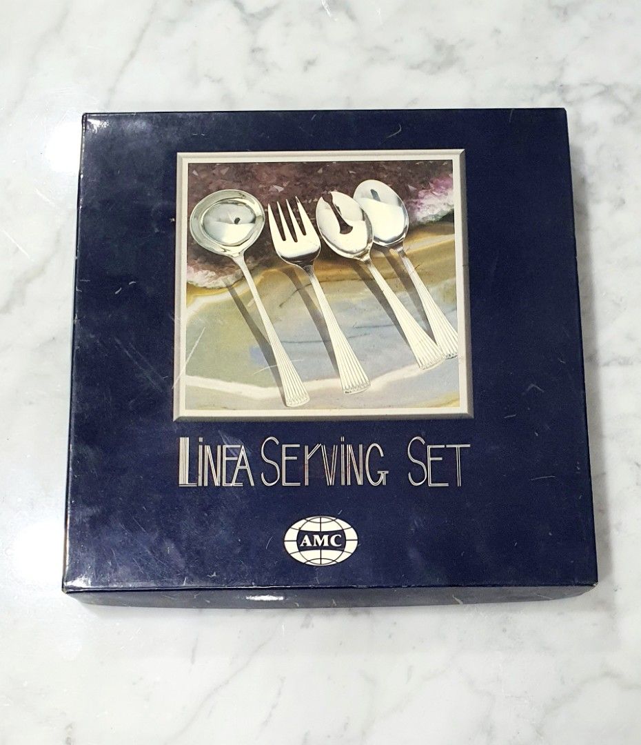 AMC Linea Serving Set, Furniture & Home Living, Kitchenware & Tableware ...
