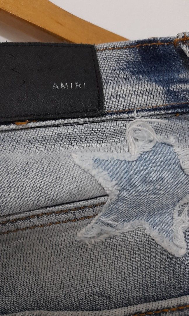 Amiri star patches on Carousell