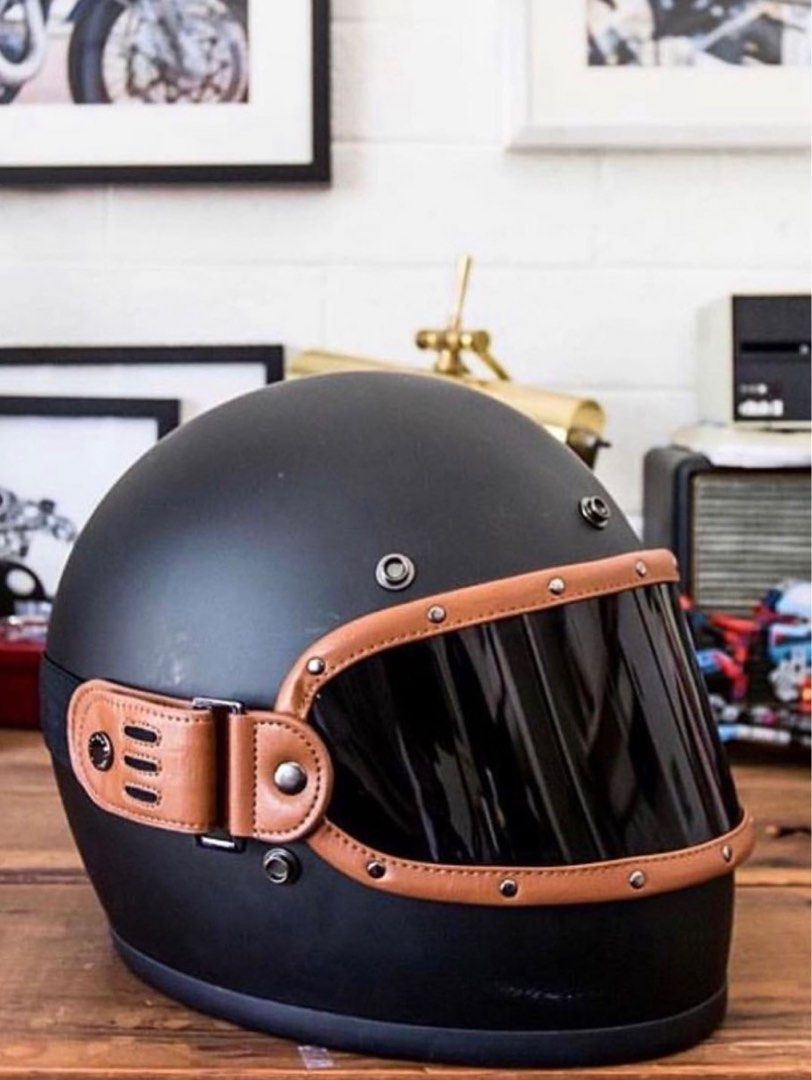 AMZ full face helmet M size with visor , Motorcycles, Motorcycle ...