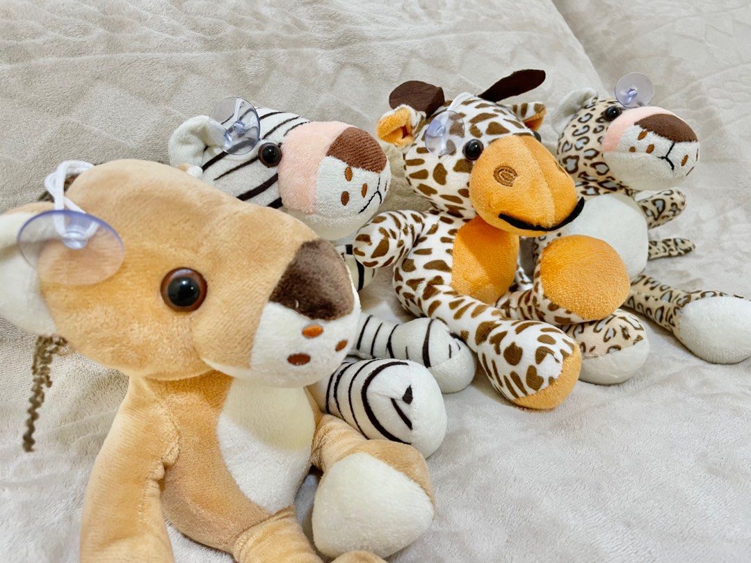 Animal Plushies Set of Four on Carousell