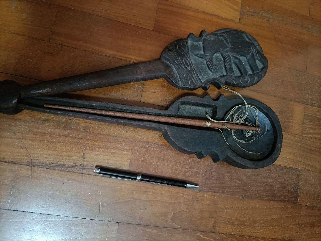 Antique TCM Chinese weighing scale in wooden carved box, Hobbies & Toys ...