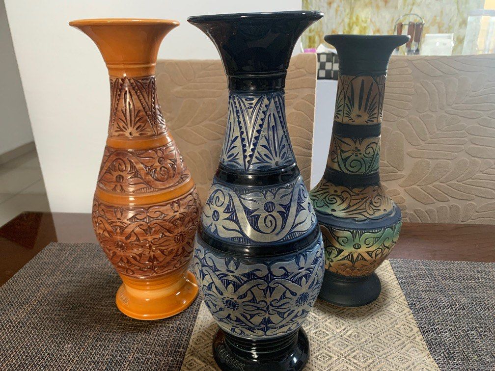 Antique Vase / Pasu Sarawak Antik, Furniture & Home Living, Furniture ...