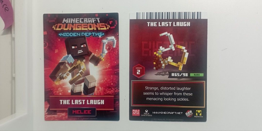 Arcade Minecraft Dungeon Card (Hidden Depth), Hobbies & Toys, Toys ...