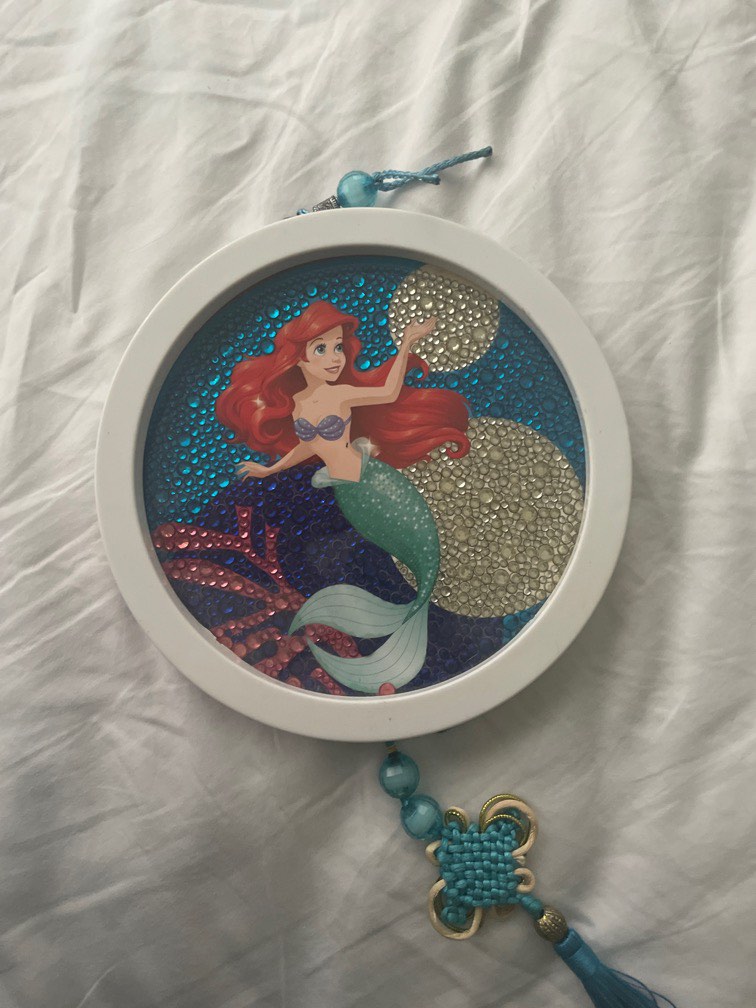 Ariel Beaded Frame, Hobbies & Toys, Memorabilia & Collectibles, Fan ...