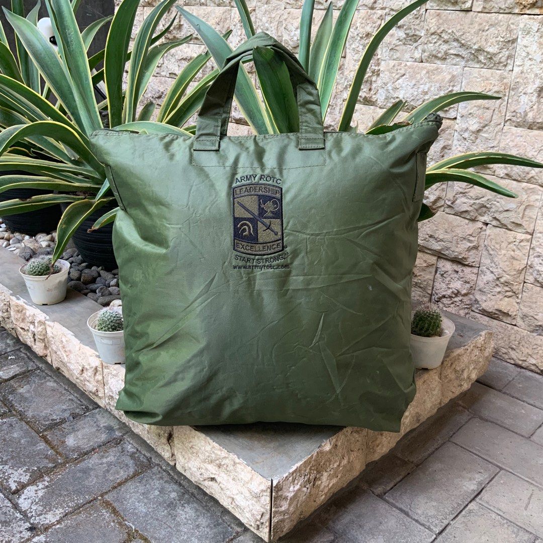ARMY ROTC LEADERSHIP EXCELLENCE FLYERS HELMET BAG TACTICAL MILITARY US ...