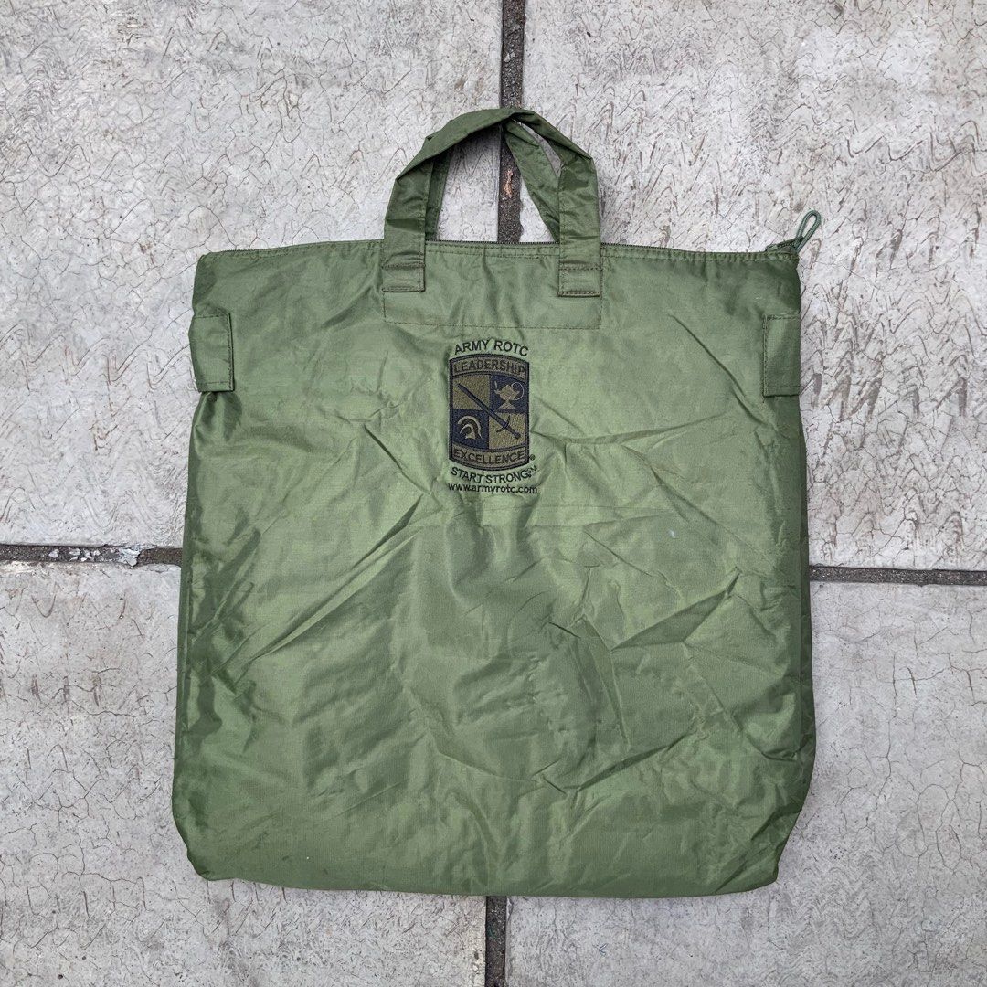 ARMY ROTC LEADERSHIP EXCELLENCE FLYERS HELMET BAG TACTICAL MILITARY US ...