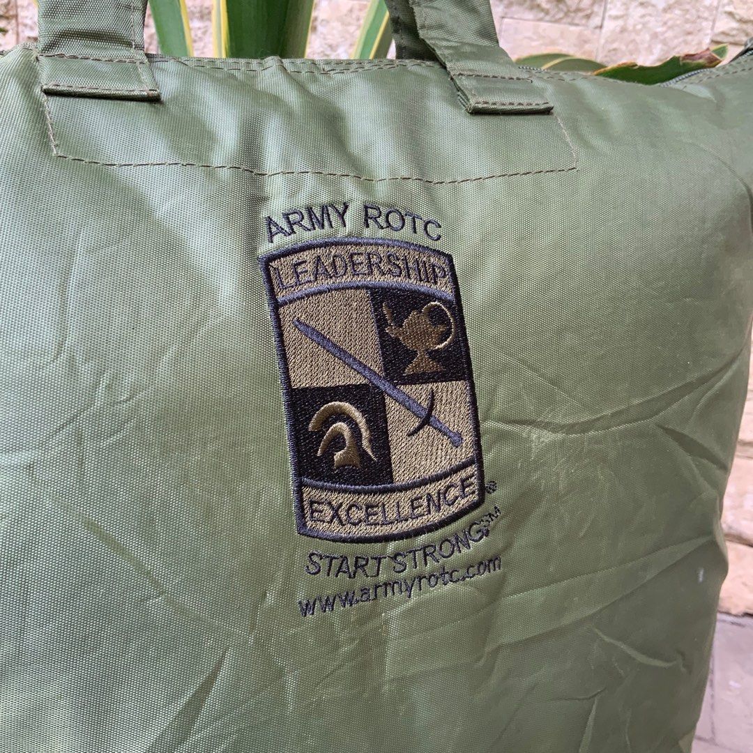 ARMY ROTC LEADERSHIP EXCELLENCE FLYERS HELMET BAG TACTICAL MILITARY US ...
