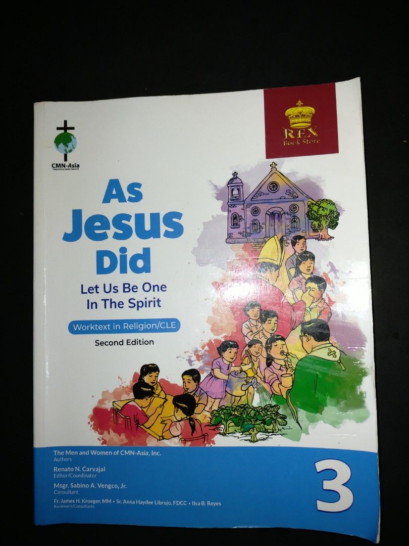 As Jesus Did for Grade 3 CLE Book on Carousell