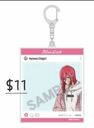 Assorted Bluelock merch (chigiri hyoma/bachira meguru/ kunigami rensuke ...
