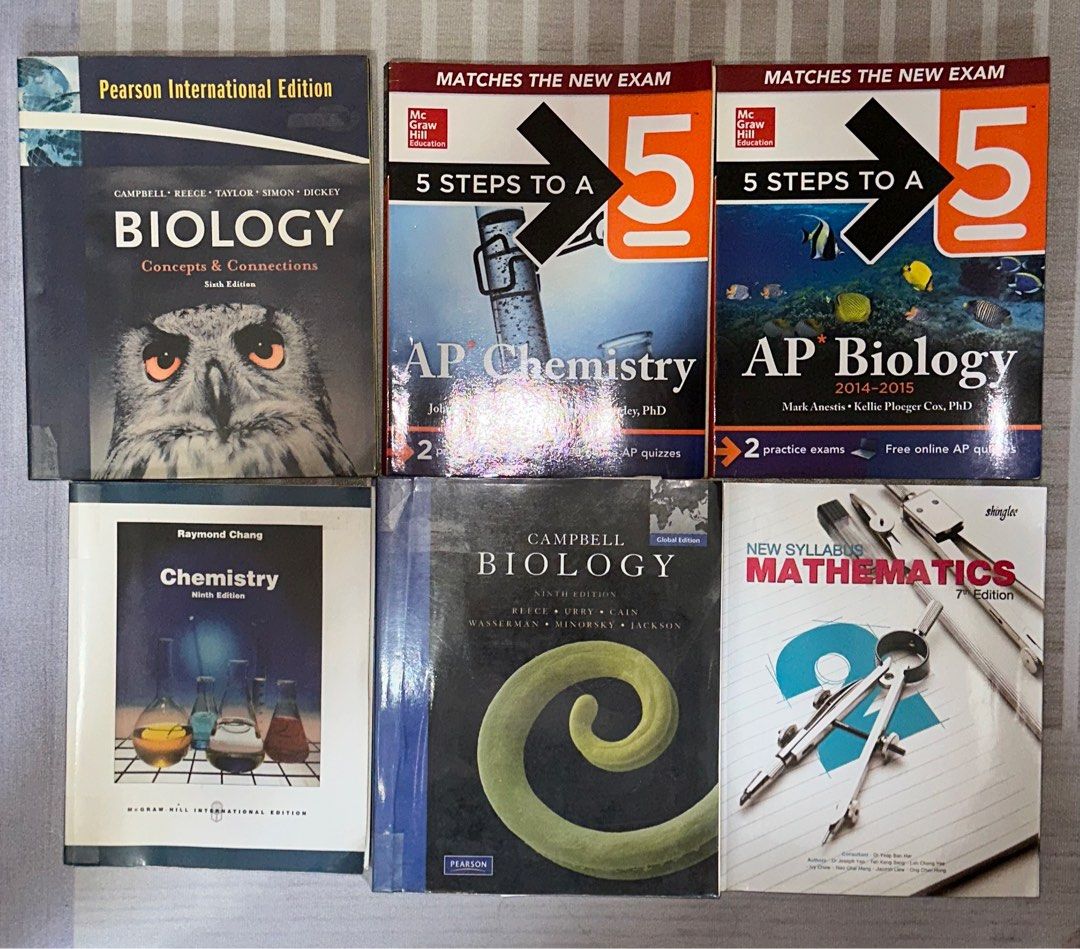 math, chem, geog and bio textbooks (secondary and JC), Hobbies & Toys, Books & Magazines ...