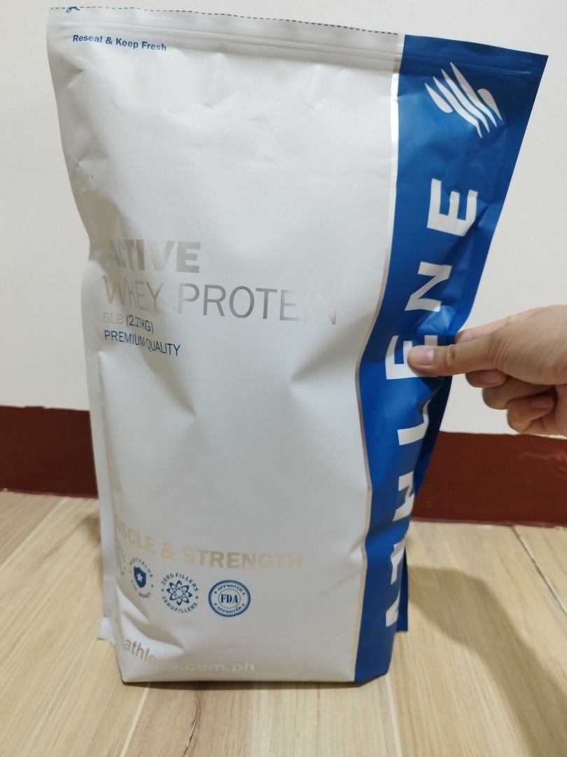 Athlene Whey Protein Powder 5 lbs Pack (Half remaining) on Carousell