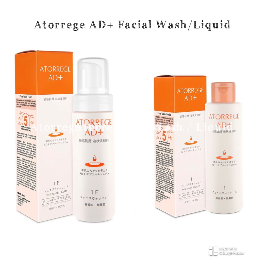 Atorrege AD+ Facial Wash Foam/ Liquid, Beauty & Personal Care, Face ...