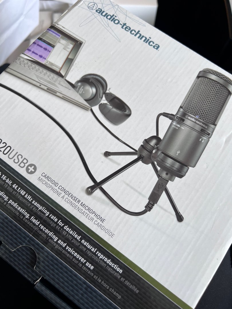 Audio Technica Condenser Microphone, Audio, Microphones on Carousell