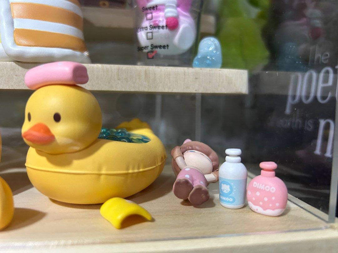 Authentic Popmart Pop Mart Dimoo cat paradise figure figurine lucky cat ...