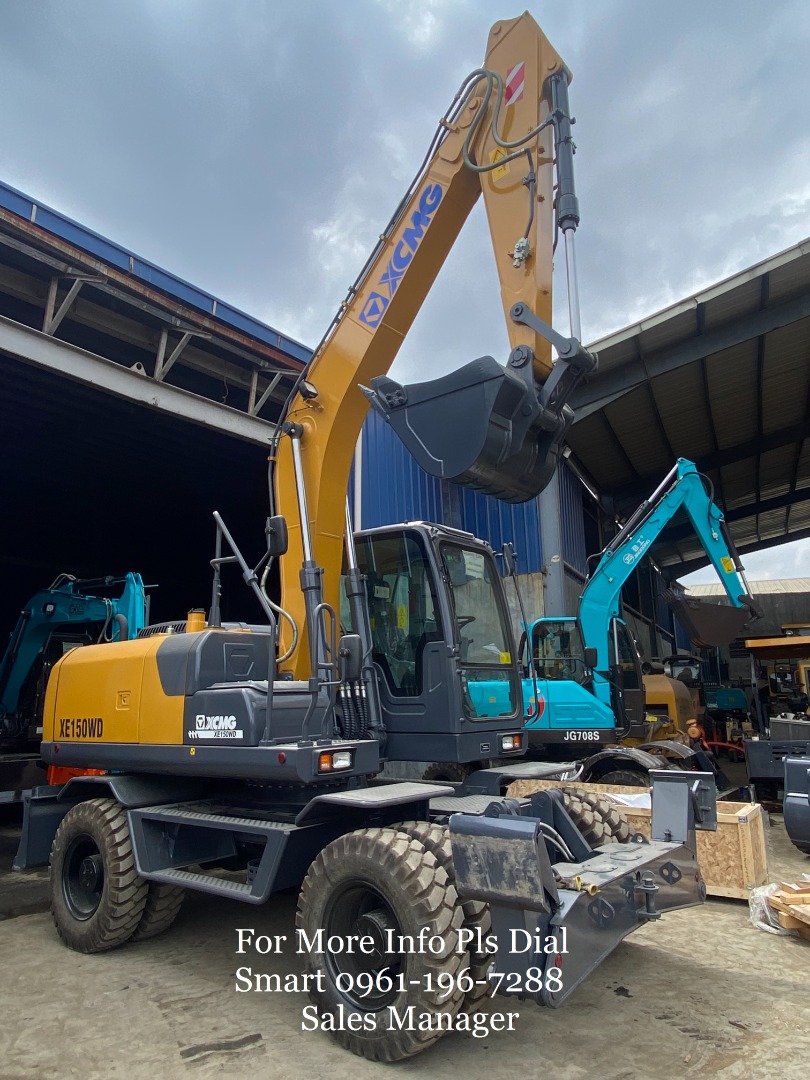 Backhoe Excavator 0.58 cubic cummins engine with breaker line, Special ...