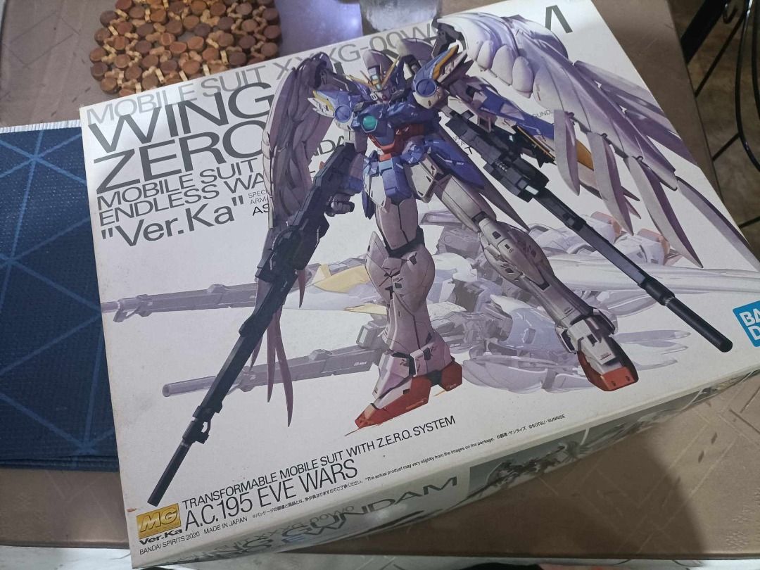 BANDAI GUNDAM WING ZERO Ver. Ka, Hobbies & Toys, Toys & Games on Carousell