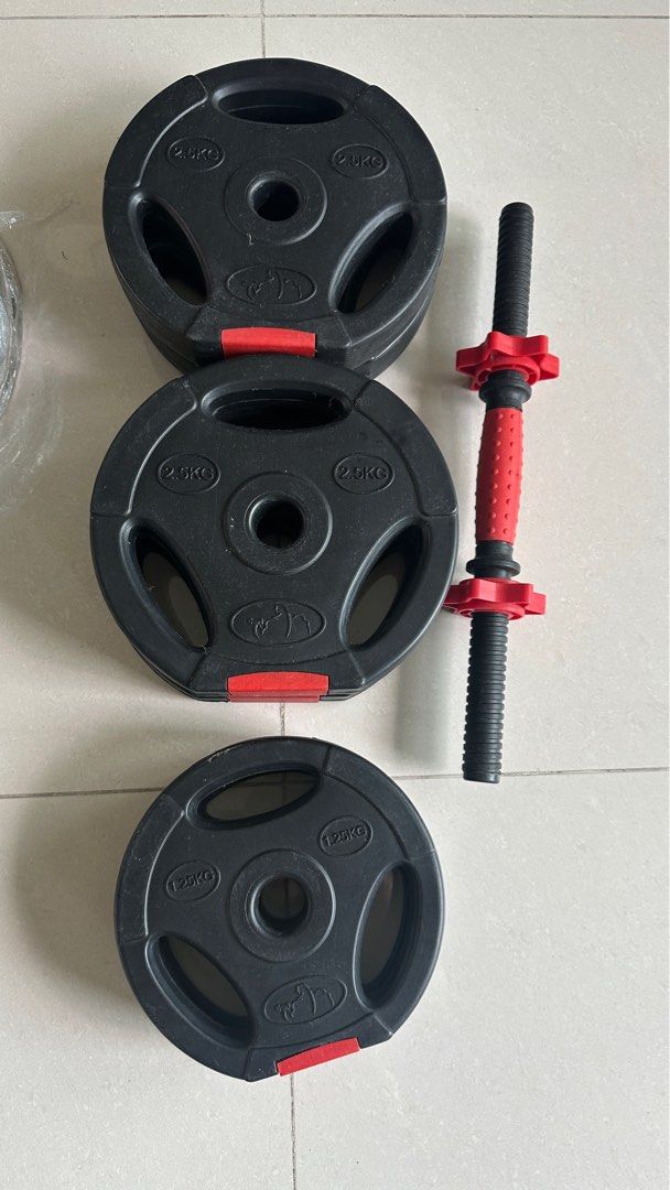 Bar Bell weights and dumbell weights, Sports Equipment, Exercise ...