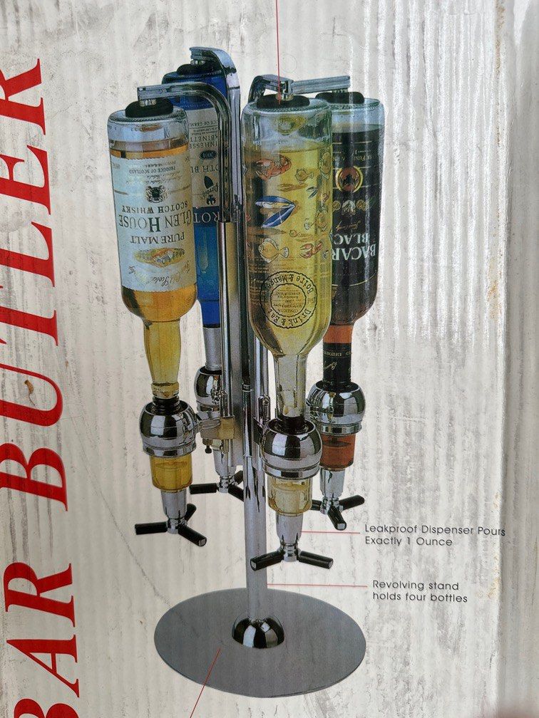 Bar butler, alcohol., Furniture & Home Living, Kitchenware & Tableware ...