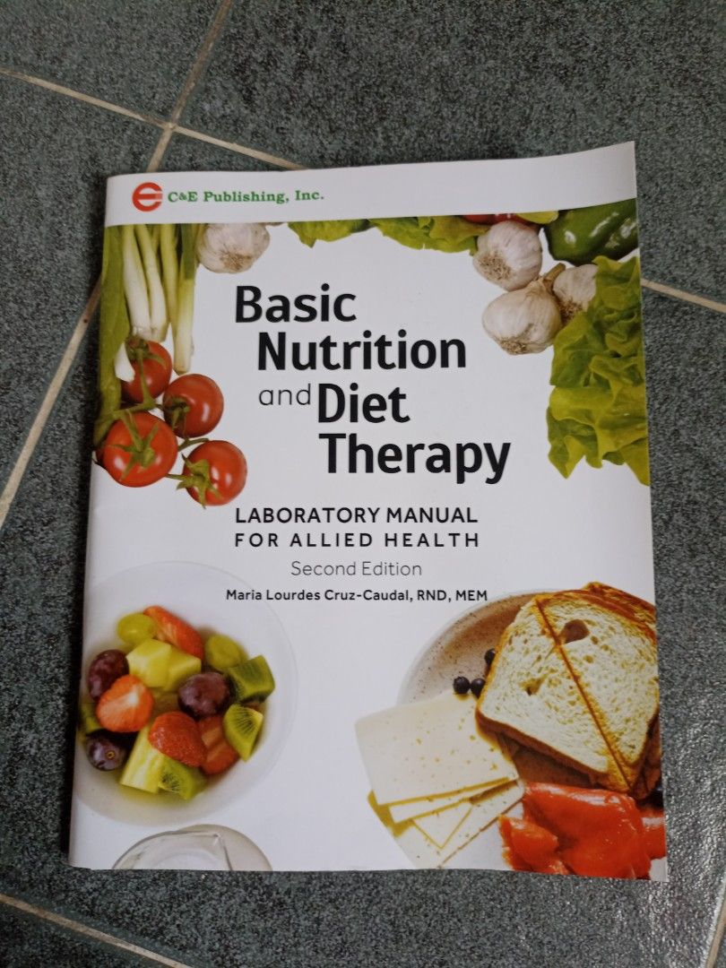BASIC NUTRITION AND DIET THERAPY w/ LAB MANUAL, Hobbies & Toys, Books ...