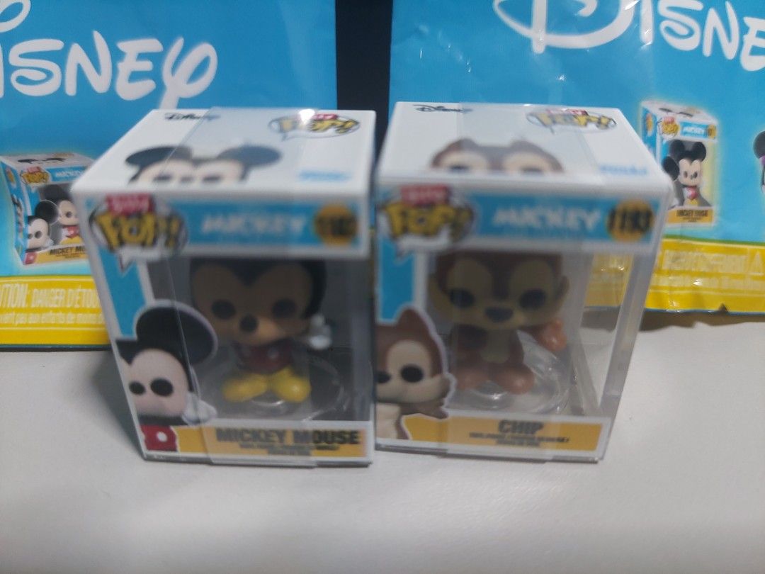 Bitty Pop! Disney Mickey Mouse and Chip, Hobbies & Toys, Toys & Games ...