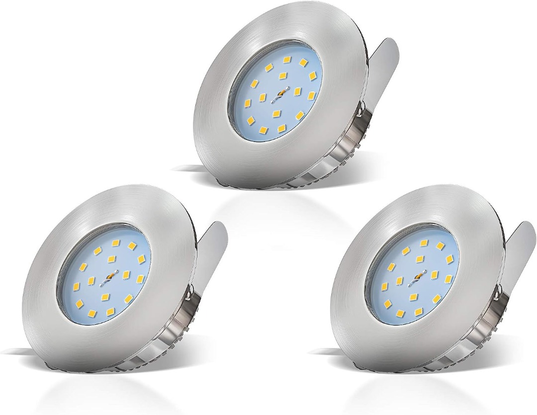 B.K.Licht LED recessed ceiling spotlight, ceiling spotlight, 30 mm ...
