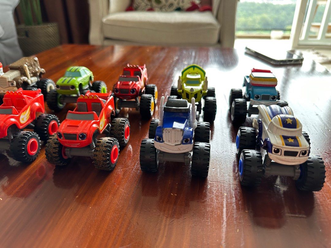 Blaze Cars Collection, Hobbies & Toys, Toys & Games on Carousell