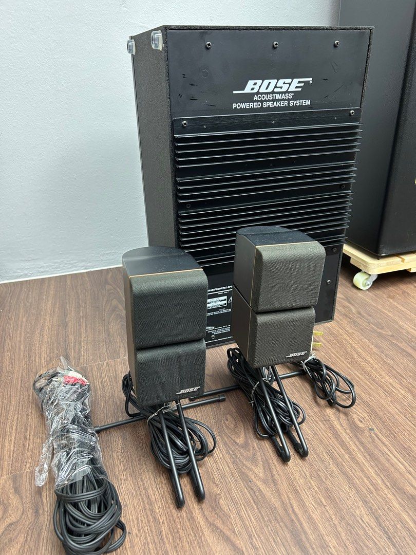 Bose Acoustimass Powered Speaker System 2693-1, Audio, Soundbars, Speakers & Amplifiers on Carousell