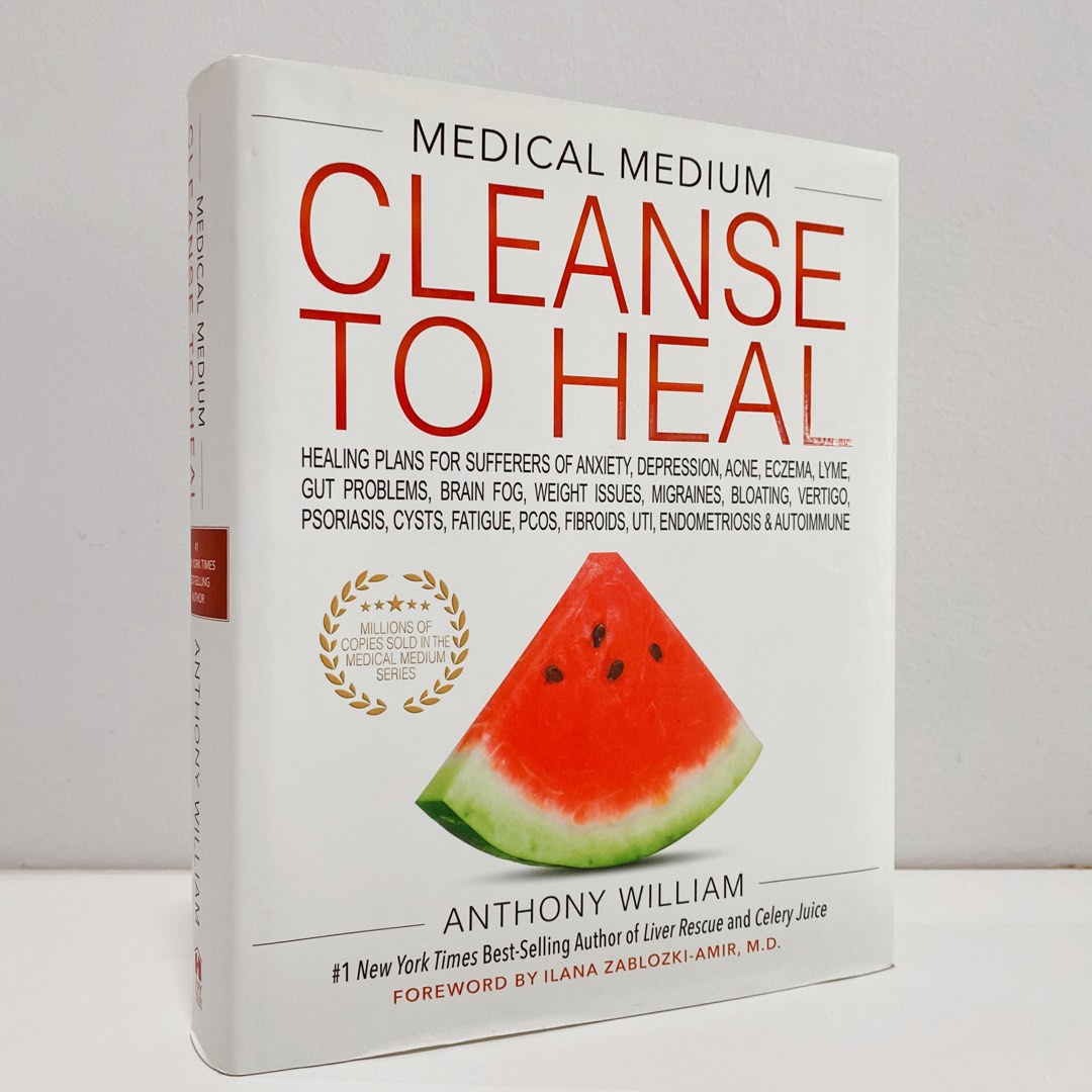 (Brand new) CLEANSE TO HEAL by ANTHONY WILLIAM, Hobbies & Toys, Books ...