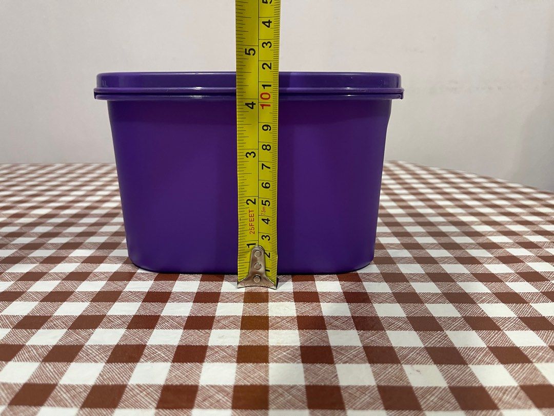 Brand New Purple Tupperware container, Furniture & Home Living ...