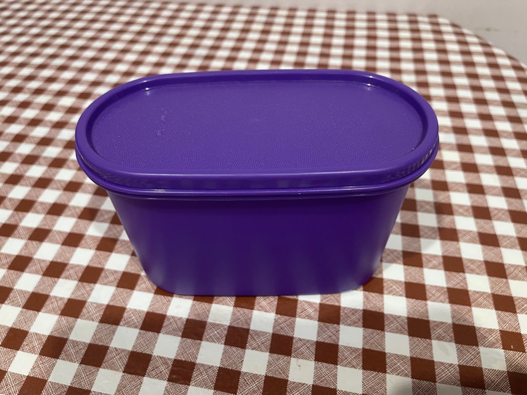 Brand New Purple Tupperware container, Furniture & Home Living ...
