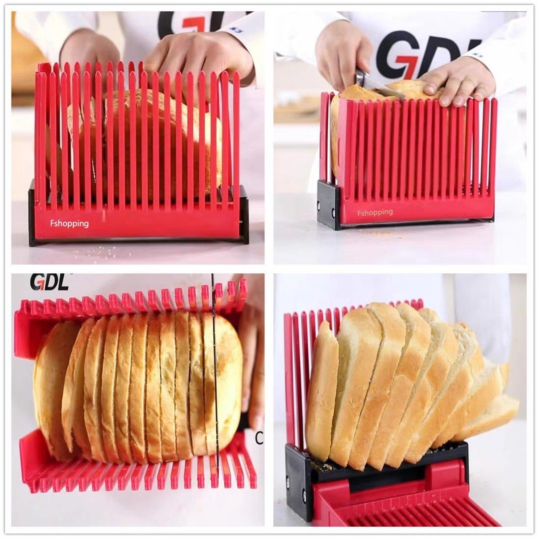 Bread Slicer Tool / Slicing Cutting Guide Tool, Furniture & Home Living ...