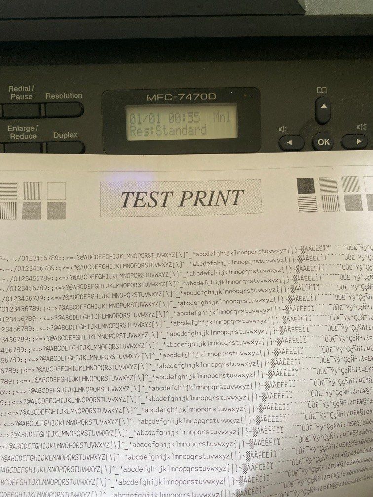 Brother laser printer MFC-7470D, Computers & Tech, Printers, Scanners ...