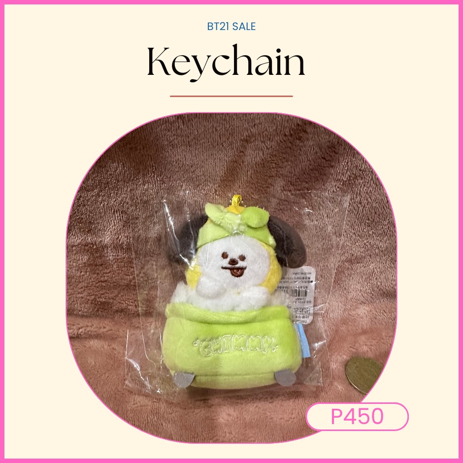 BT21 Chimmy Keychain, Hobbies & Toys, Memorabilia & Collectibles, K-Wave on Carousell