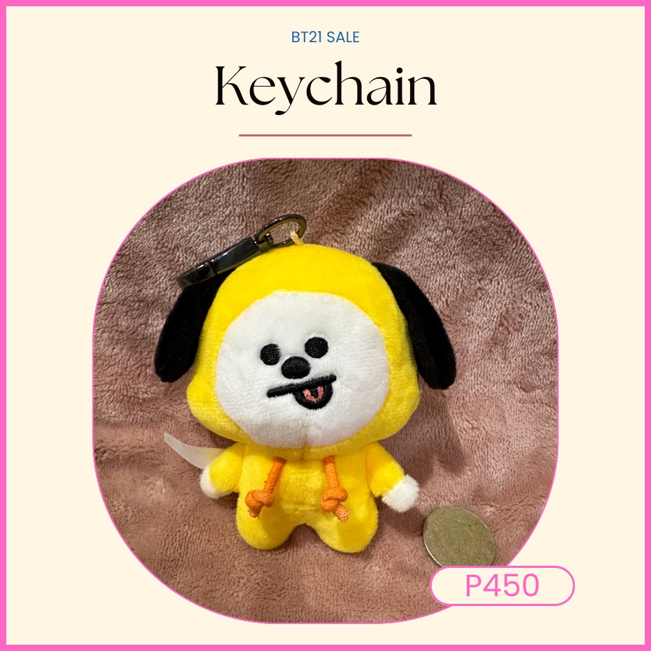 BT21 Chimmy Keychain, Hobbies & Toys, Memorabilia & Collectibles, K ...