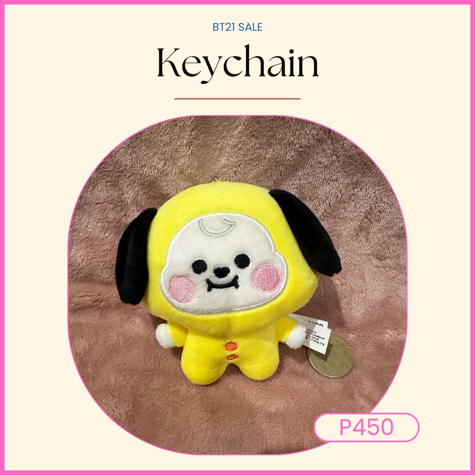 BT21 Chimmy Keychain, Hobbies & Toys, Memorabilia & Collectibles, K-Wave on Carousell
