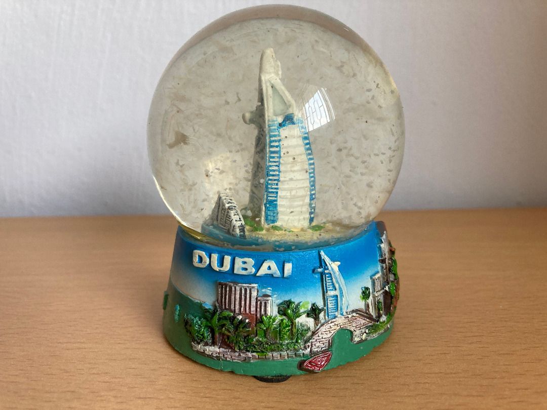 Burj Al Arab Tower Glass Ball, Hobbies & Toys, Stationery & Craft ...