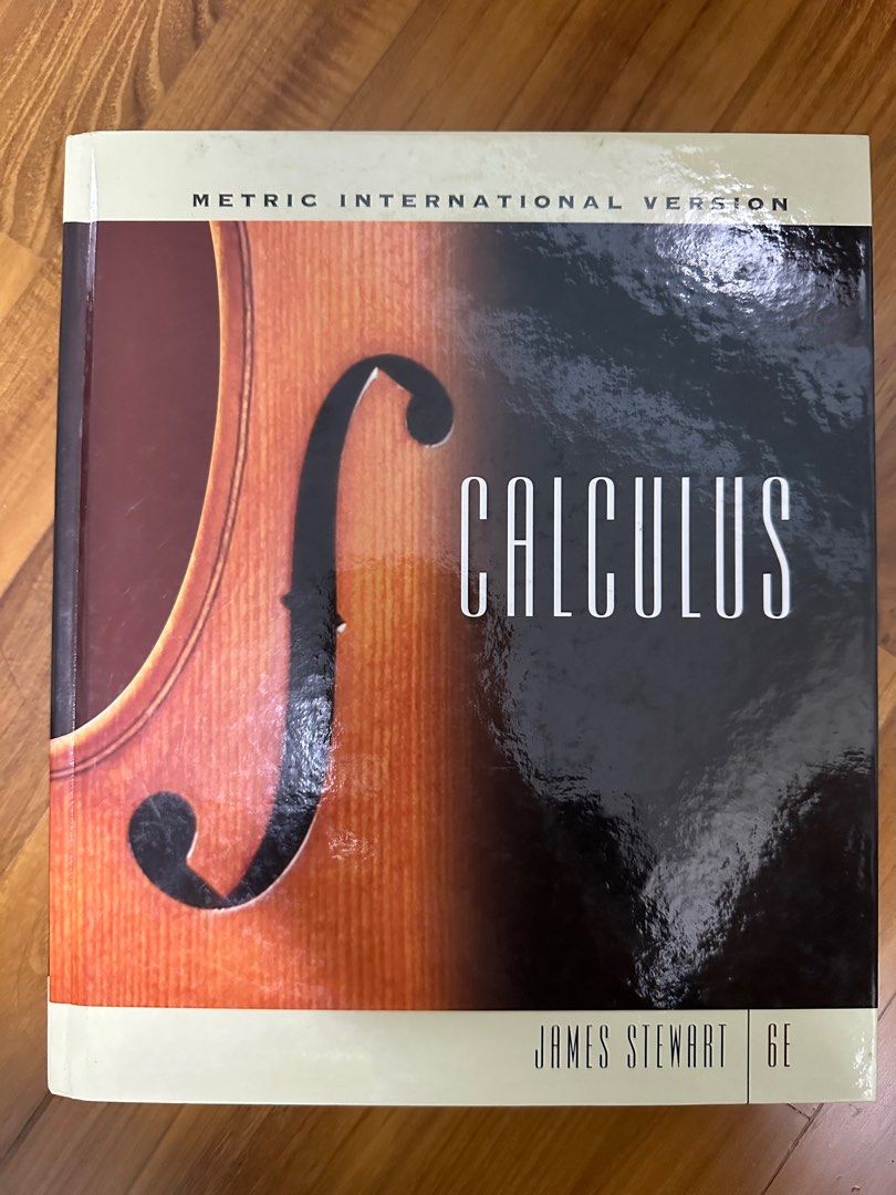 Calculus by James Stewart, Hobbies & Toys, Books & Magazines, Textbooks ...