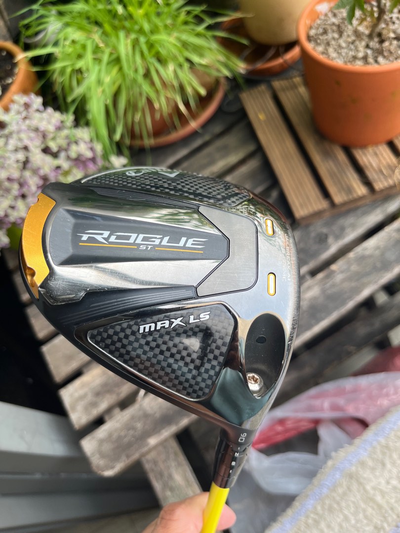 Callaway Rogue ST max LS driver with aftermarket Attas shaft stiff ...
