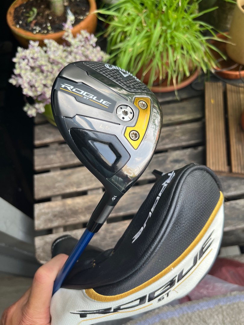Callaway Rouge ST woods LS version. Premium fujikura NX60 stiff shafr ...