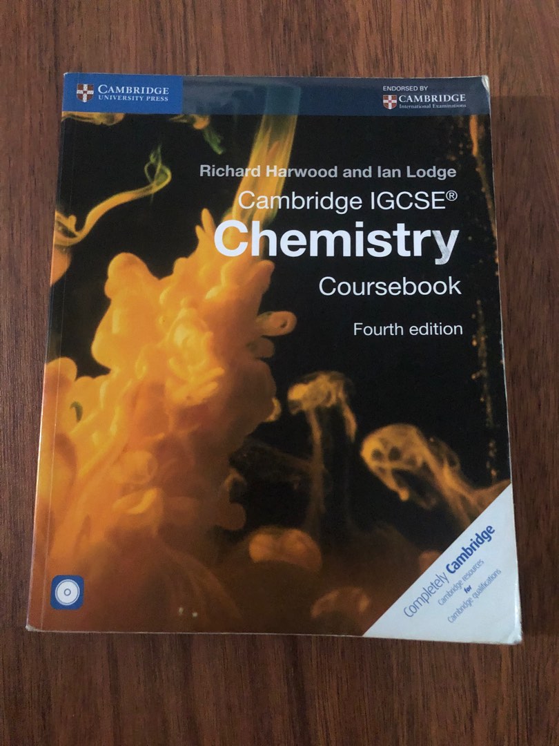 Cambridge IGCSE Chemistry Coursebook (fourth edition) by Richard ...